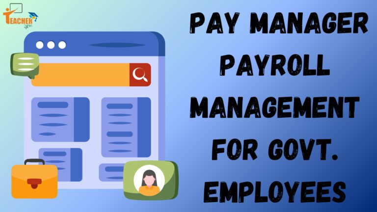 PayManager Portal : Payroll Management for Govt. Employees